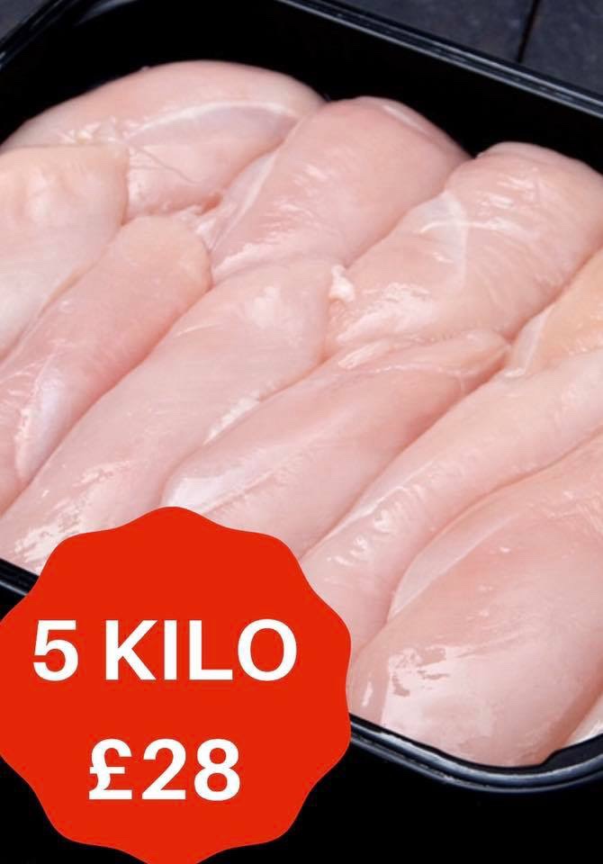 5k CHICKEN BREAST FILLETS (bulk buy) | Butchers Hook